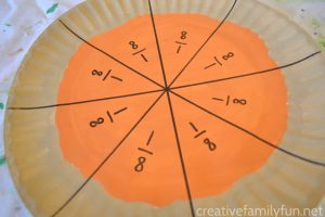 Pumpkin Pie Fractions Activity - Creative Family Fun