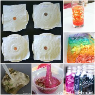Chemical Reaction Science Experiments for Kids - Creative Family Fun