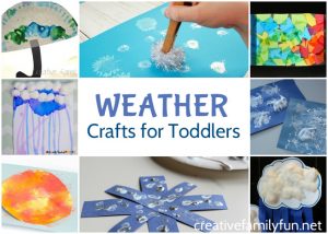 Fun Weather Crafts for Toddlers - Creative Family Fun