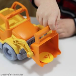 Construction Truck Alphabet Matching Activity for Toddlers - Creative ...